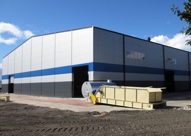 Movable Gabled Steel Structure Workshop Custom Metal Buildings Easy Erection