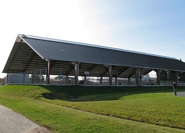 Multipurpose Prefab Steel Frame Homes / Modern Steel Prefab Homes For Sports Center