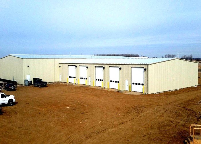 Architectural Structural Prefab Steel Workshop For Liquid Fertilizer Storage