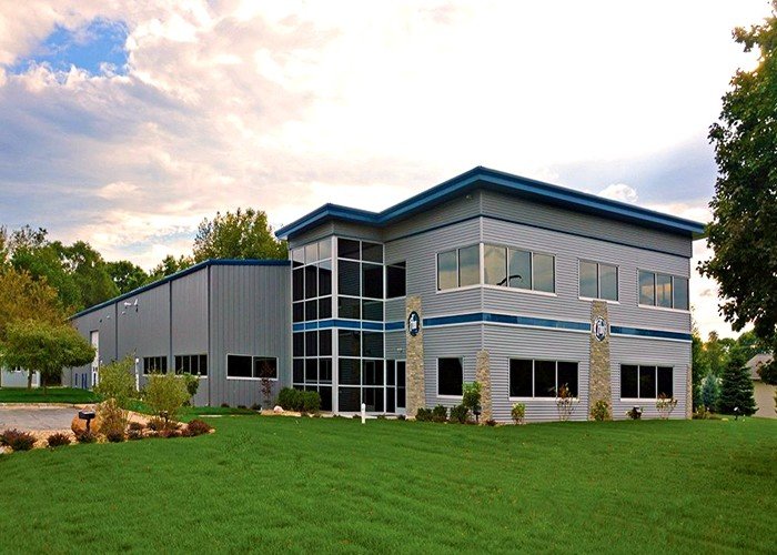 Gable Rigid Frame Prefab Metal Workshop / Pre Built Steel Buildings Long Life Span