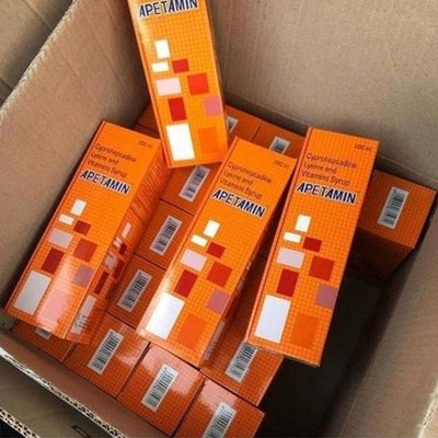 Apetamin vitamins syrup - 200ml - 2024 stock