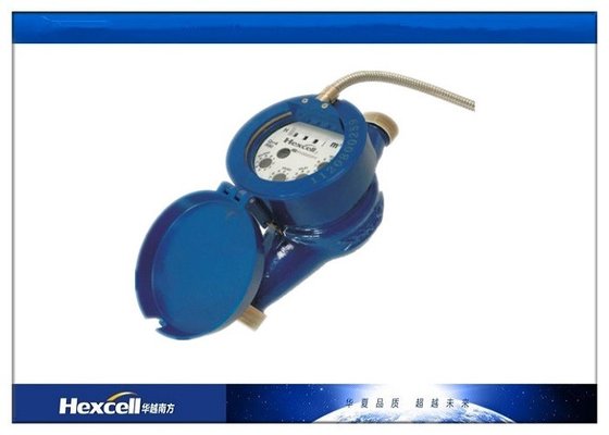 Wet Type Digital Water Flow Meter  Valve Control 99999.99 m³ Maximum Reading