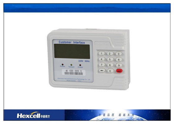 Split-type Prepaid Din Rail Energy Meter 0.004lb Starting Current 50Hz / 60Hz