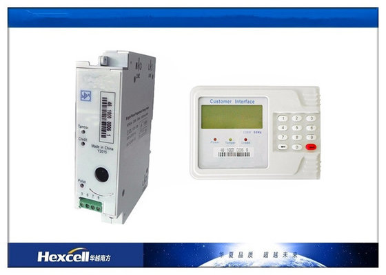 Split-type Prepaid Din Rail Energy Meter 0.004lb Starting Current 50Hz / 60Hz