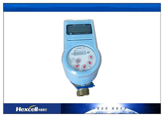 Remote Water Flow Meter With Digital Display Contactless 5uA Static Current