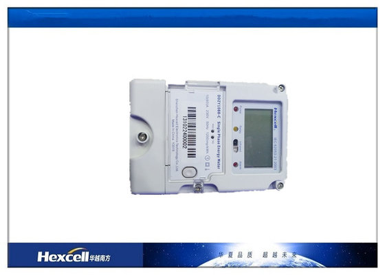 DDZY1088-C Single Phase Energy Meter Local Tariff Controlled Smart Carrier