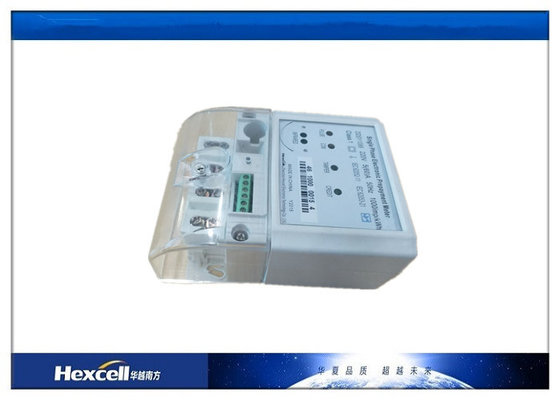 STS Prepaid Energy Meter Emergency Credit , Single Phase Two Wire Static Energy Meter