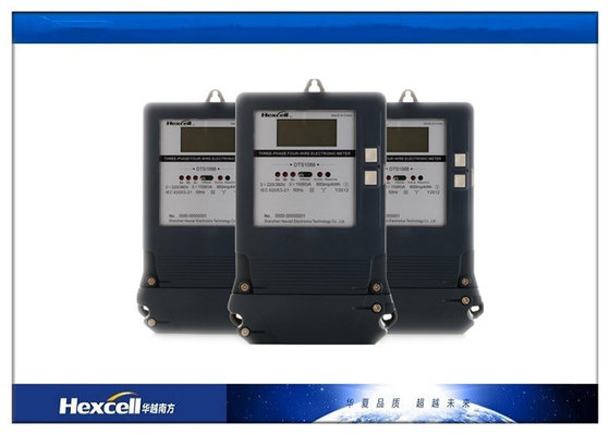 Electric Digital Kwh Energy Meter 3X220 / 380V 50Hz Register 3P3W / 3P4W Wiring