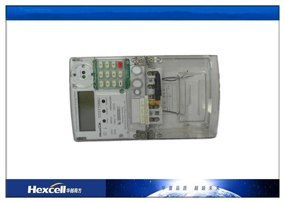 Smart Card Prepaid Energy Meter Front Board Installed with LED Display