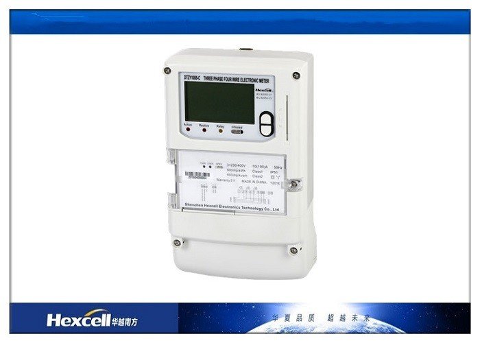 3 Phase Electric Energy Meter Automatic Digital Prepaid Din-Rail Intelligent
