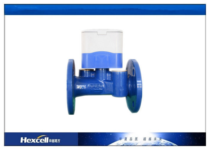 Ultrasonic Water Flow Meter Directly GSM / SMS Remote Control Read