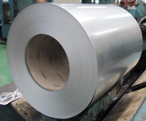 Flower Prepainted Galvalume Steel Coil High Strength For Roofing Tiles
