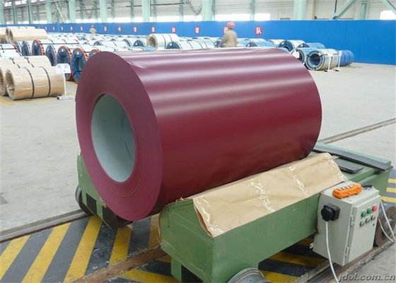 Construction PPGL Cold Rolled Steel Plate , Colour Coated Coils Sound Insulation