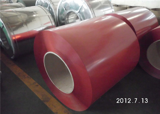 PPGL Coil / Prepainted Galvalume Steel Roll 0.38Mm Thickness CGCC DX51D