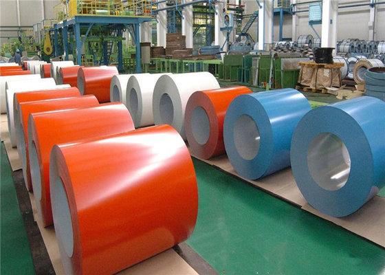 ASTM Zinc Coating / PPGL Coil Of Sheet Outside High Tensile Strength