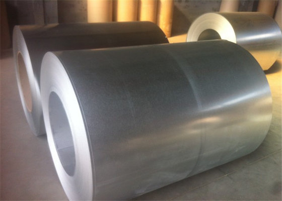 Household Galvanized Steel Coils Slight Oiled , Gi Roll Skin Pass ID 508MM