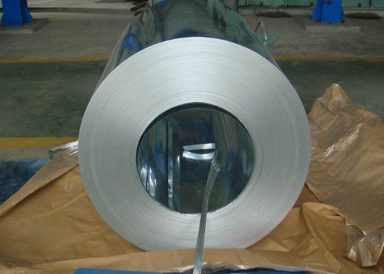 Prime Spangle Painting Galvanized Steel Sheet 508MM / 610MM Coil ID DX51D G350
