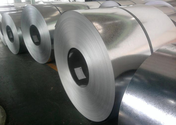 Fire Resistance Hot Dipped Galvanised Steel Coils Skin Pass / Non-Skin Pass