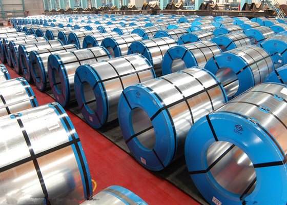 Fire Resistance Hot Dipped Galvanised Steel Coils Skin Pass / Non-Skin Pass