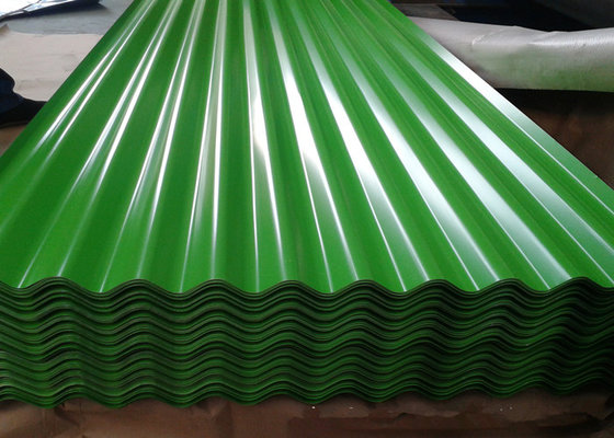 Roofing Prepainted Galvanzied Steel Sheet , Anti Erosion Cold Rolled Sheet