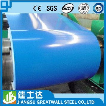Grade CCGC PPGI Steel Coil Corrugated Roofing Sheets , Red / Green / Blue