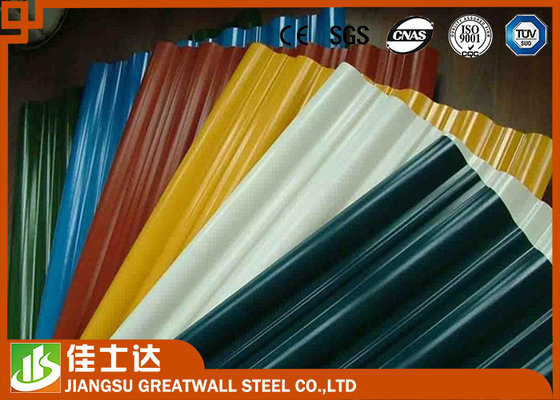 Prime Grade Metal Roofing Materials Steel Roof Tiles Grade A 14 Gauge