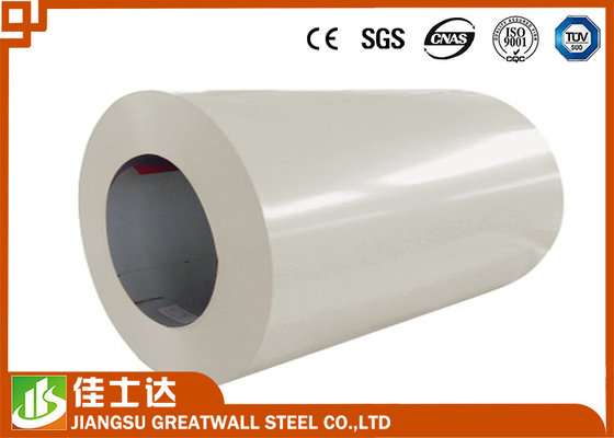 ASTM Standard SMP Red Prepainted Steel Coil for Wall , 914mm Width