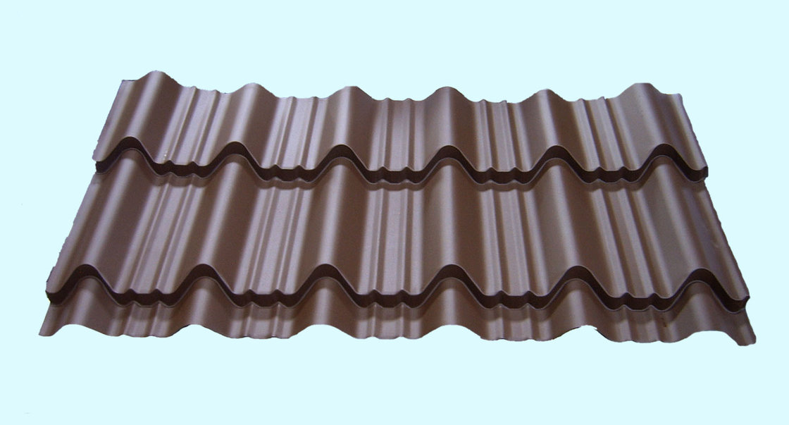 Buildings Corrugated Colour Coated Roofing Sheets High Heat Resistance