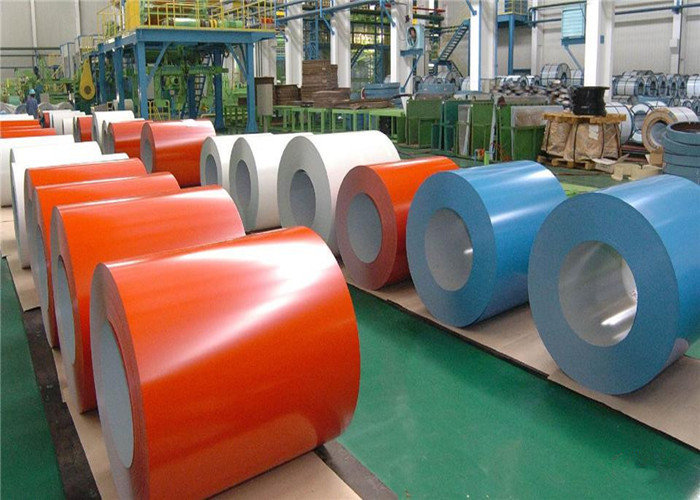 Agricultural Equipment Aluminum Prepainted Steel Coil , Cold Rolled Steel Strips