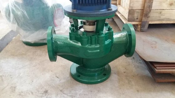 Plastic pipeline pump with anti -corrosive pump