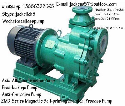 Chemical Process Pump with Self-priming Pump