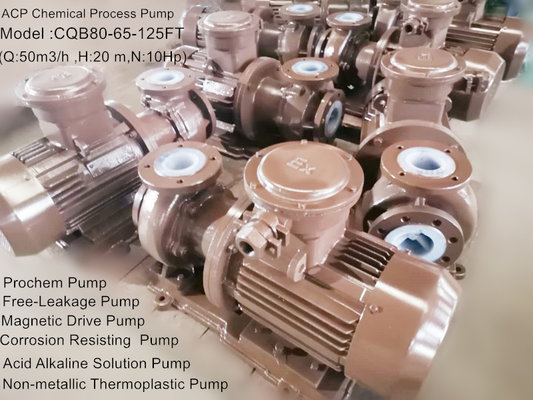 Magnetic pump acid water transfer pump