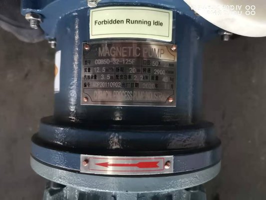 Centrifugal magnetic coupled chemical acid water Pump