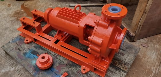 Centrifugal pump for Acid water Transfer solution Fluorine Plastic centrifugal water pump for chemical industry