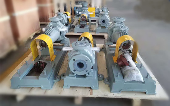 FEP/PFA Lined Centrifugal Water Pump 12.5m3/h at 20m.