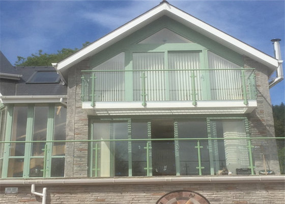 Balcony Side Mounted Building Railing Stainless Steel Cable Outdoor / Indoor Usage
