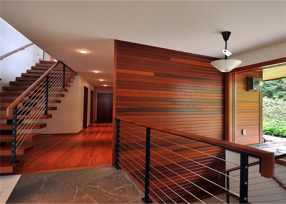 Durable Metal Cable Stainless Steel Railing 4-6mm Cable Thickness Customized Size