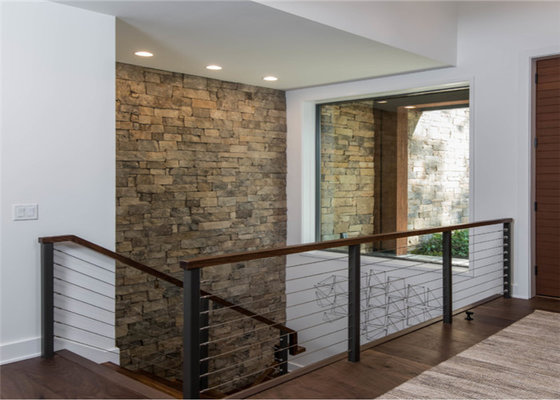 CE Customized Size Stainless Steel Railing Cable Wire Balustrade Easy To Install