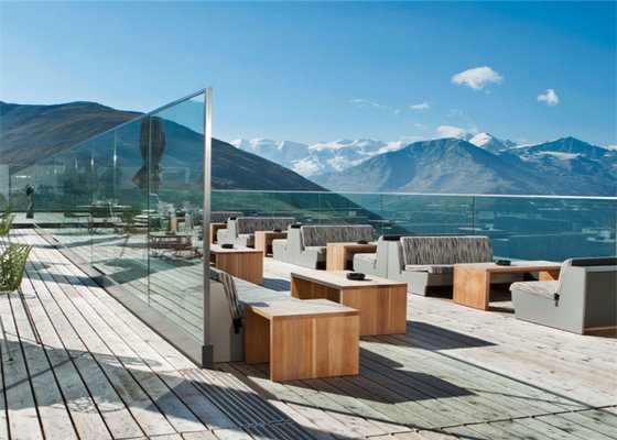 Powder Coating Finish Aluminum Deck Railing Systems Picket Railing Design For Home
