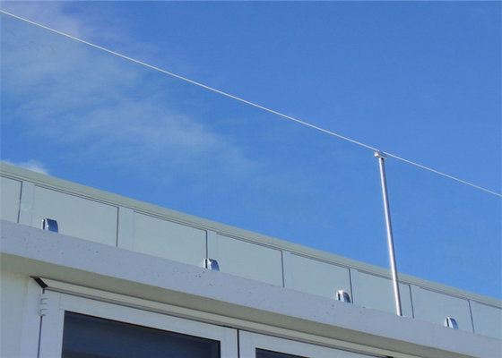 316 SS Spigot Building Railing Glass Balcony Railing Systems Construction Material Design