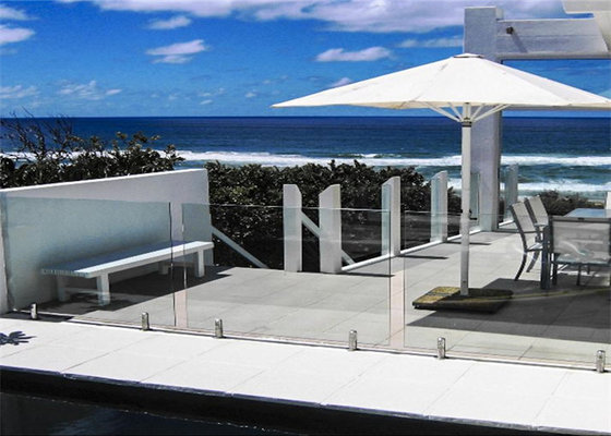 Round Friction Frameless Glass Pool Fencing Spigots With Simple And Elegant