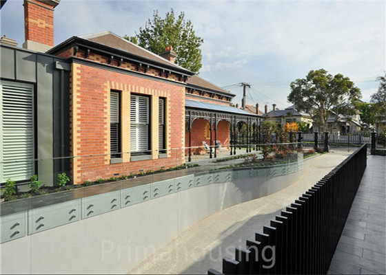 Side Mounted Glass Balustrade , Standoff Glass Railing System For Outdoor