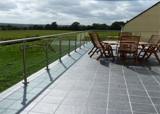 Prima House Stainless Steel And Glass Balustrade Strong And Classical , CE Approved