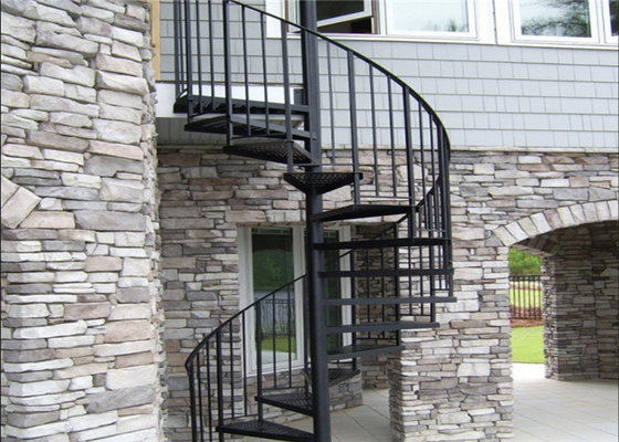 Modern Frameless Glass Spiral Staircase , Residential Decorative Spiral Staircase