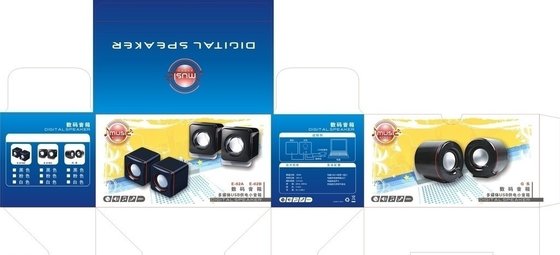 Eco Friendly Matte Laminated Corrugated Cardboard Box Color Printed For Electronic Products