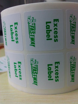 O papel Semi-Lustroso imprimiu etiquetas adesivas no preço, na marcação, nas garrafas personalizados etc.
