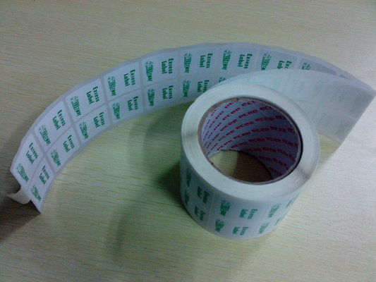 O papel Semi-Lustroso imprimiu etiquetas adesivas no preço, na marcação, nas garrafas personalizados etc.
