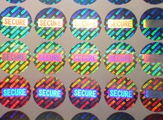 Etiquetas adesivas impressas ANIMAL DE ESTIMAÇÃO do holograma do laser para Anti-Falsificar
