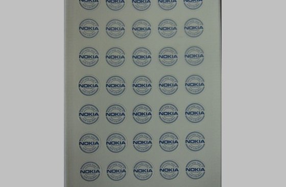 Easy Break Sealing Printed Self Adhesive Labels Rolls / Fragile Security Seal Labels In Important Opening