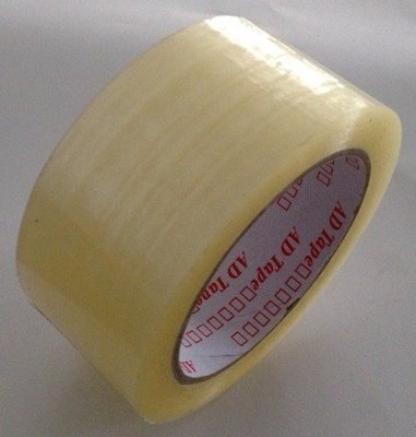 BOPP 2 polegadas de fita feita sob encomenda da embalagem de Hotmelt clara para o Handwork, 40microns